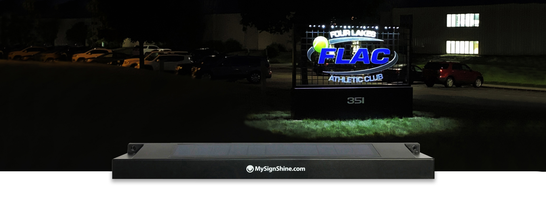 MySignShine - Home - Solar Powered Sign Lights